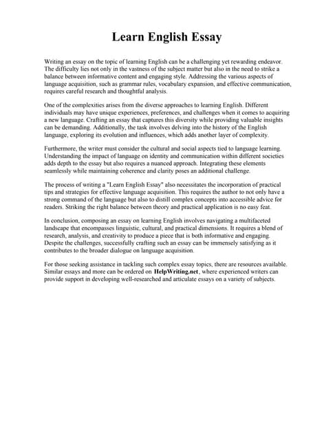 Learning English Essay.pdf