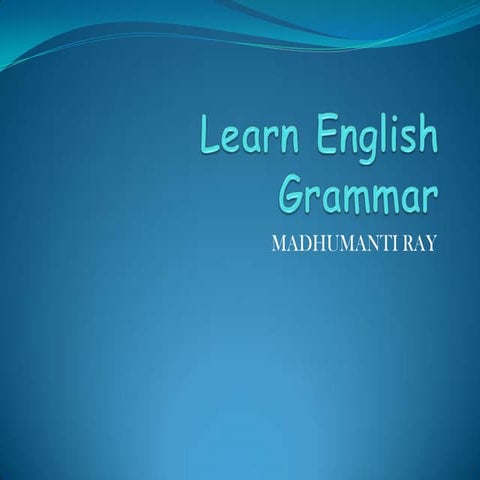 Learn english grammar | PPT