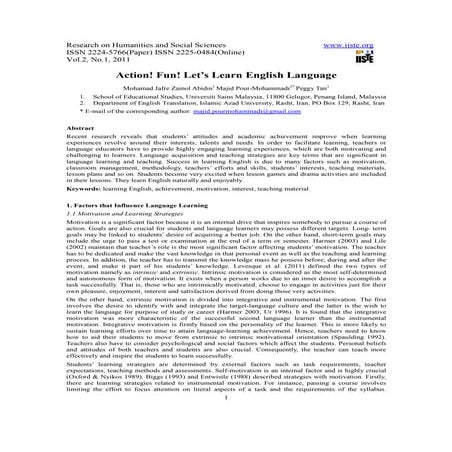 Learn english language | PDF