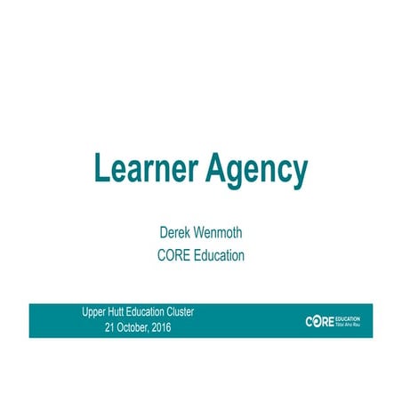 Learner agency | PDF