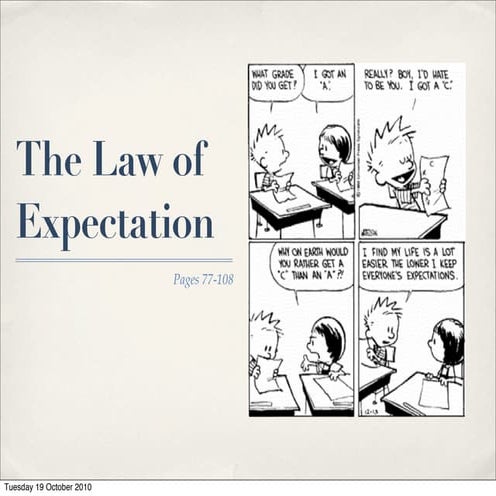 Bruce Wilkinson, 7 Laws of the Learner: Law 2 expectation | PDF