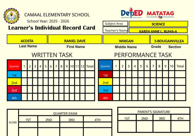 School Form 2 (SF2) Daily Attendance Report of Learners jhea.pdf