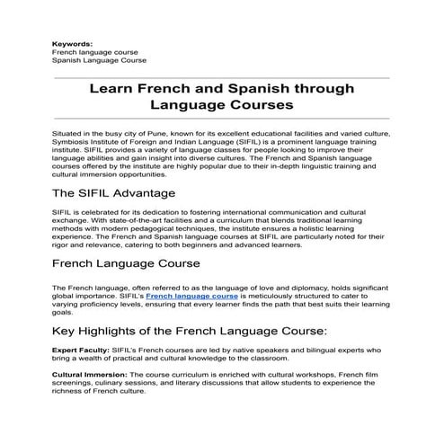 Learn French and Spanish through Language Courses.pdf