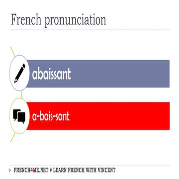 Learn french # discover how to pronounce 130 000 french words | PPT