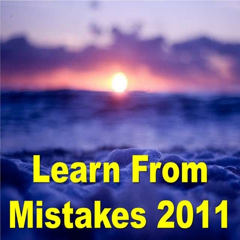 Learn from mistakes | PPSX