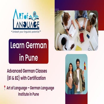 Learn German in Pune – B1 & B2 German Language Courses with ...