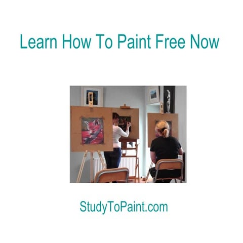 how to paint with oil lesson 1 | PPT