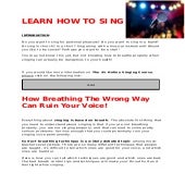 Learn how to_sing | PDF