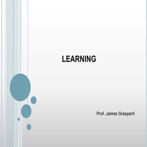 Learning | PPT