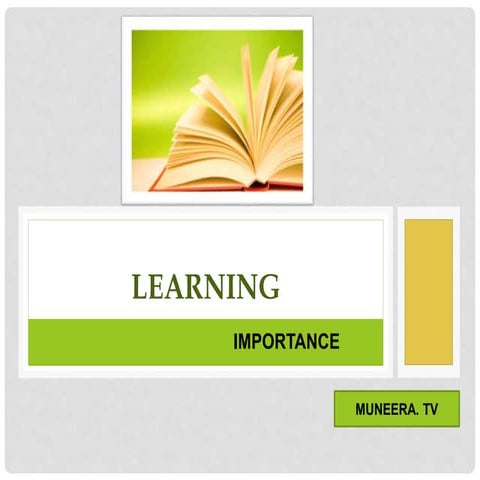 Learning | PPT