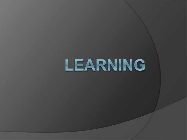 Hierarchy Of Learning Gagne | PDF