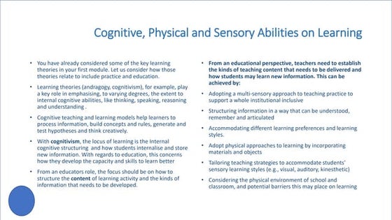 Learning.pdf | Professional School | Postgraduate Education