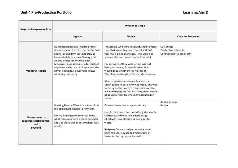 Evaluation Grid Template