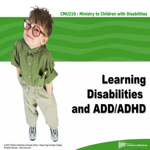 Learning disabilities-and-add/adhd | PPT