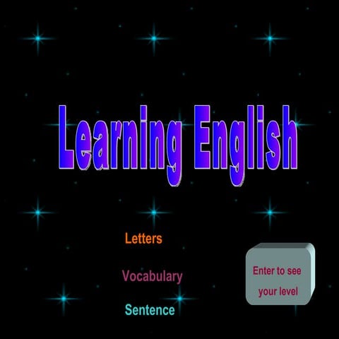 Learning English | PPT