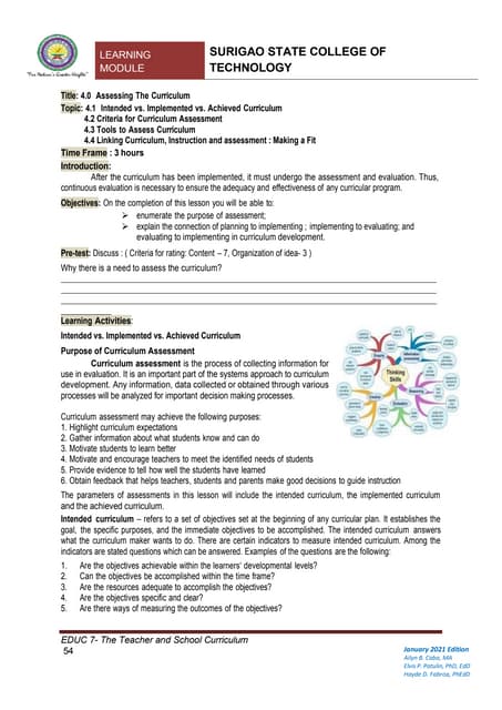 TEACHING DEMO GUIDE FOR EDUCATION STUDENTS | PPTX
