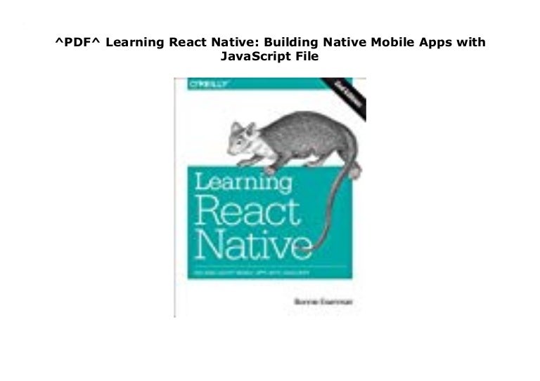 learning react: a hands on guide to building web applications using react and redux