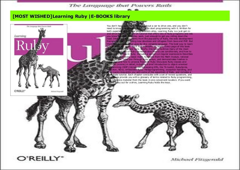 best way to learn ruby 2019