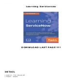 Learning Servicenow