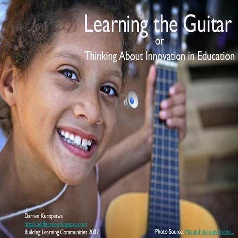 Learning The Guitar | PPT | Education