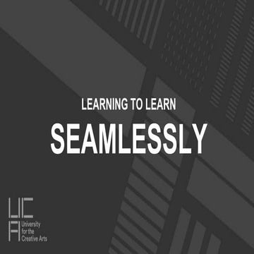 Learning to Learn Seamlessly | PPTX
