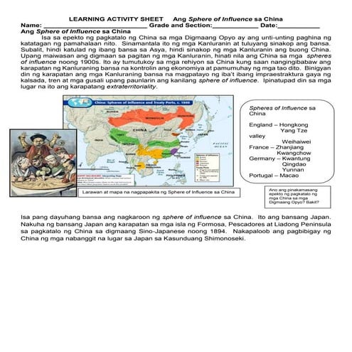 AP7 Q4 LAS NO. 4 Ang Silangan at Timog-Silangang Asya sa Gitna ng ...