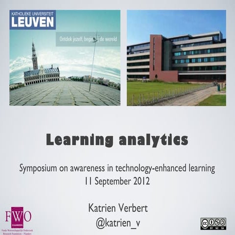 Learning analytics | PPT