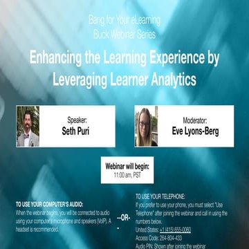 Bang for Your eLearning Buck: Enhancing the Learning Experience by ...