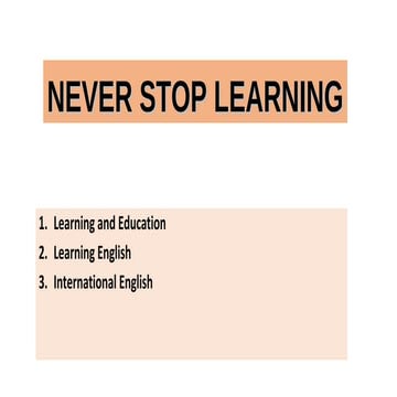 Education expressions | ODP