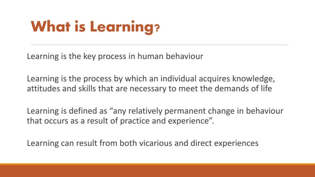 Minimum Levels of Learning | PPTX