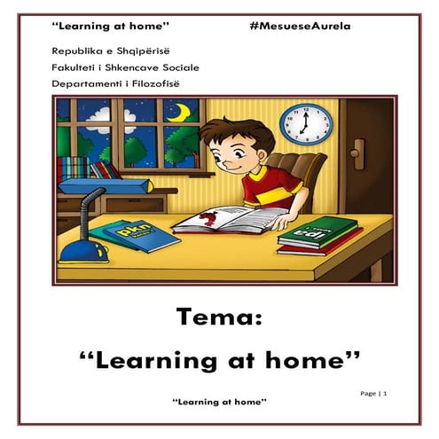 LEARNING AT HOME !!! | PDF