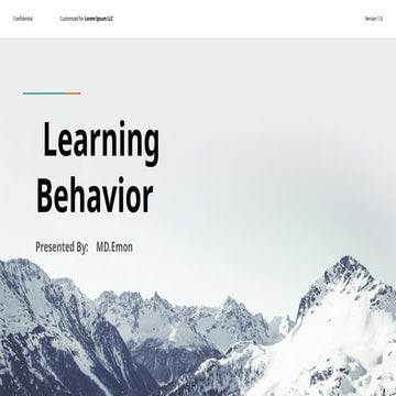 Learning_behaviorLeraning_behavior1.pptx