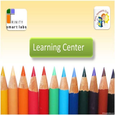 Learning center tsl | PPT