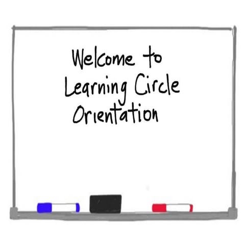 Learning circle orientation presentation | PPT