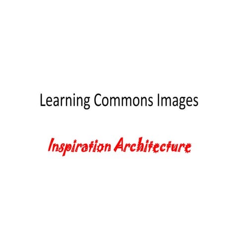 Learning commons images 1 | PPT