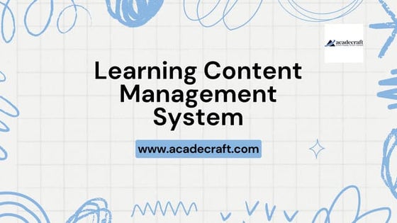 Learning Content Management System: Revolutionizing Education through Technology | PDF ...