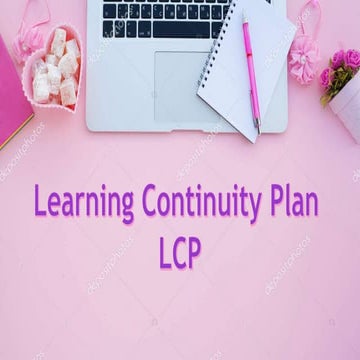 Learning continuity plan | PPTX