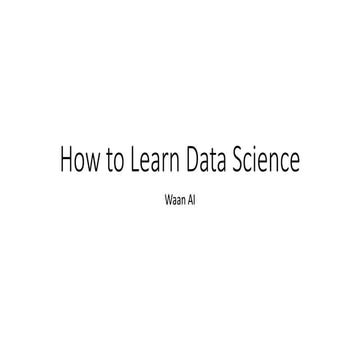 Learning Data Science | PDF