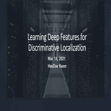 Learning deep features for discriminative localization | PPTX
