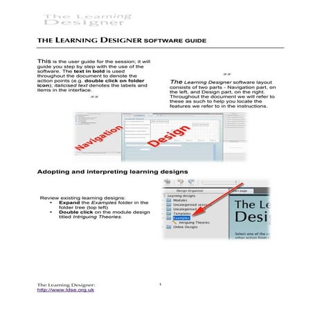 Learning designer userguide | PDF