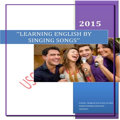 Learning english by singing songs | PDF
