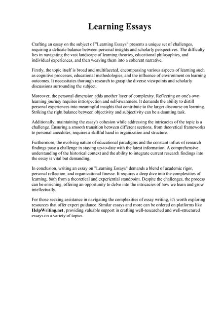 Learning Theory Essay.pdf