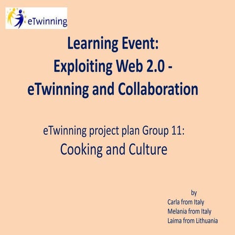 Learning Event Exploiting Web 20 Frau Spinello Ppt 