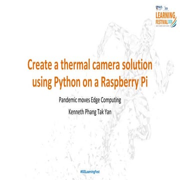 Create a Thermal Camera With Python On a Raspberry Pi | PPT