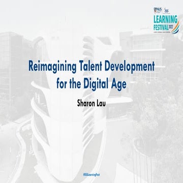 Reimagining Talent Development for the Digital Age | PDF