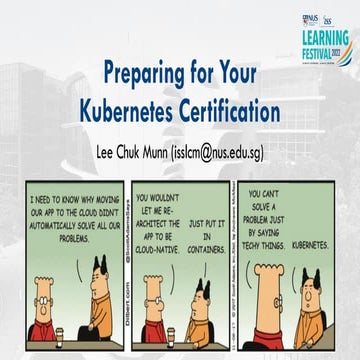 Preparing And Acing Your Kubernetes Certification Ppt 