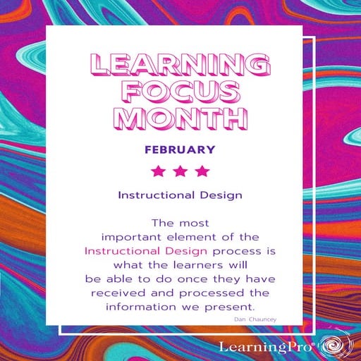 Learning Month Focus - Learning Pro Instructional Design | PDF