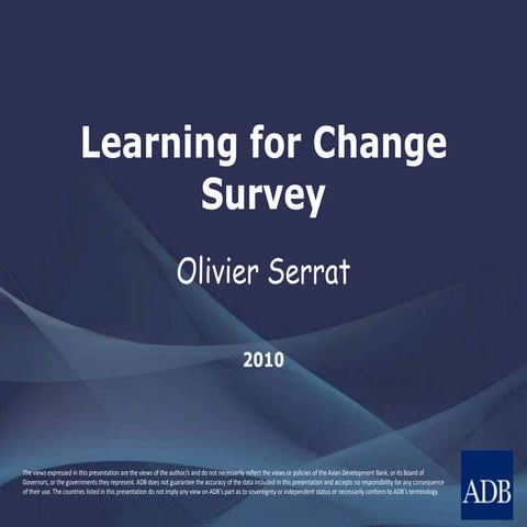 Learning for Change Survey | PPT