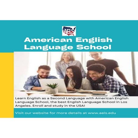 American English Language School in Los Angeles | PDF
