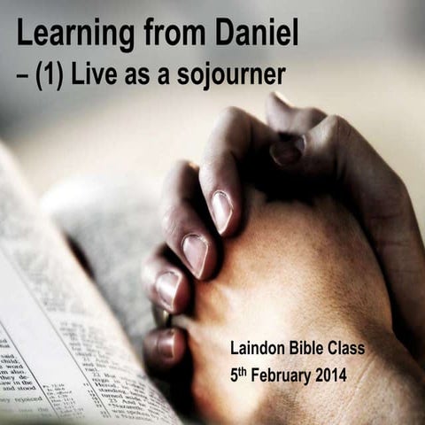 Learning from daniel | PPT